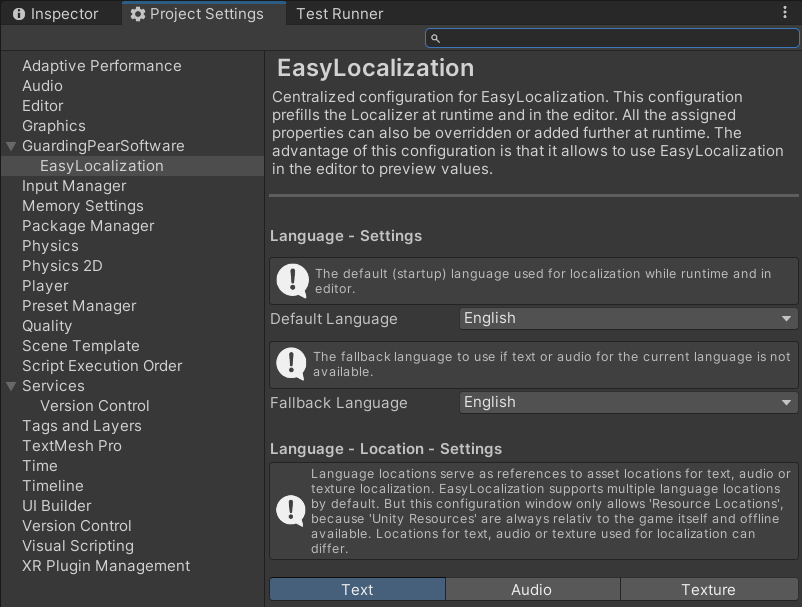 Setup | GuardingPearSoftware documentation
