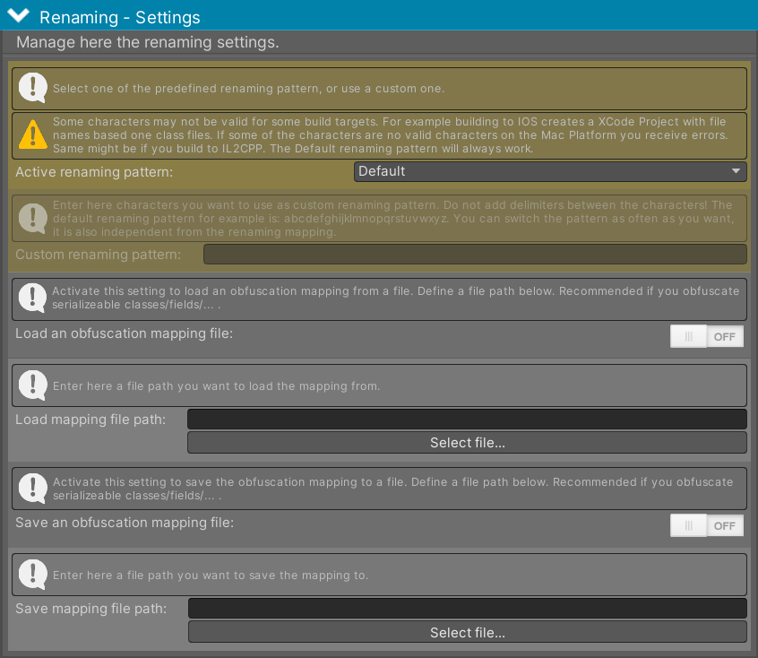 Optional - Settings | GuardingPearSoftware documentation